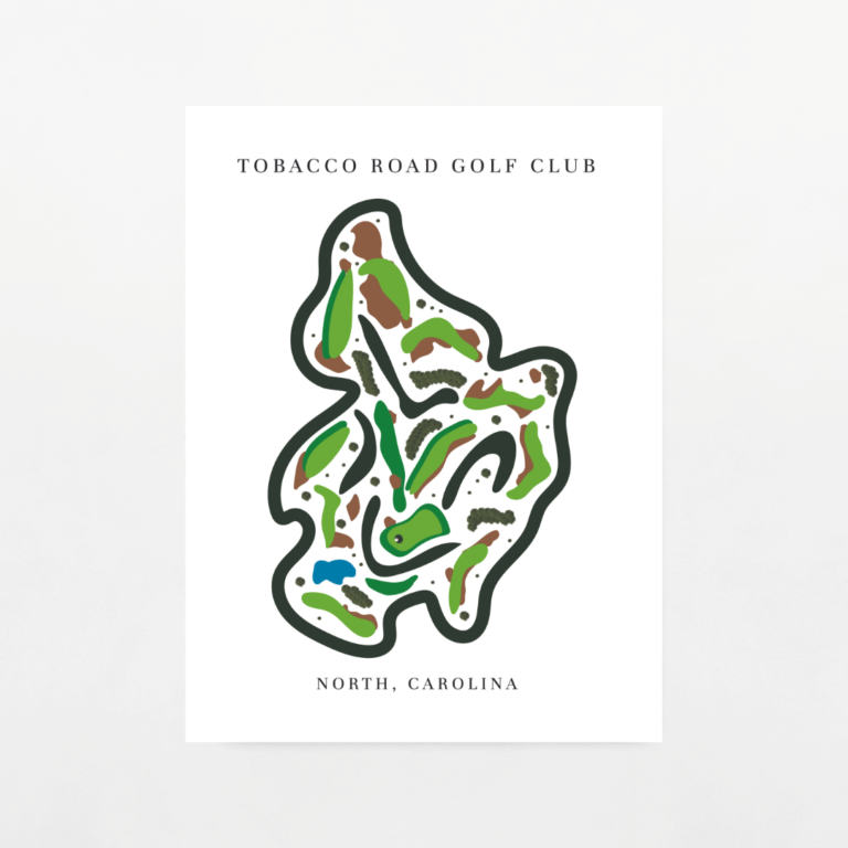 The Golf Prints | Golf Course Prints | Buy Quality Golf Course Maps