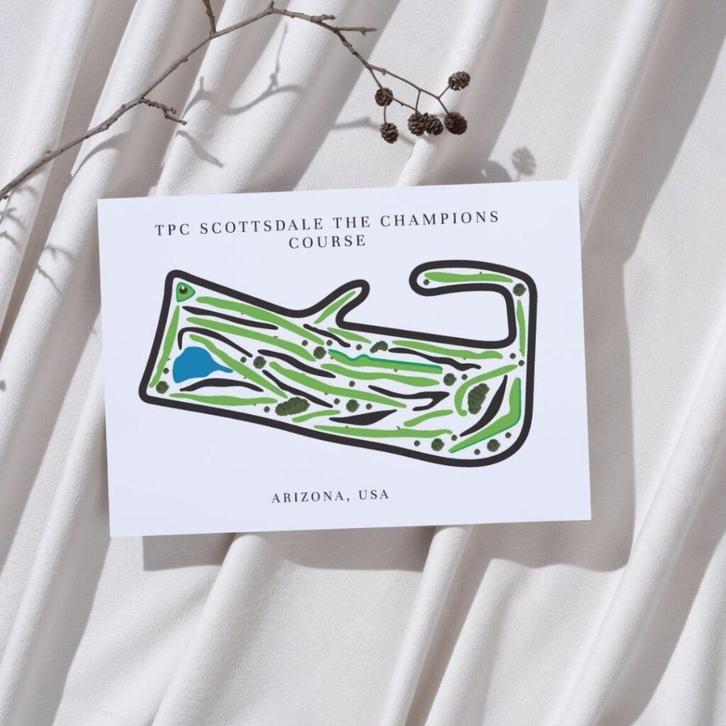 TPC Scottsdale The Champions Course Golf Course Prints, Arizona, Golf ...